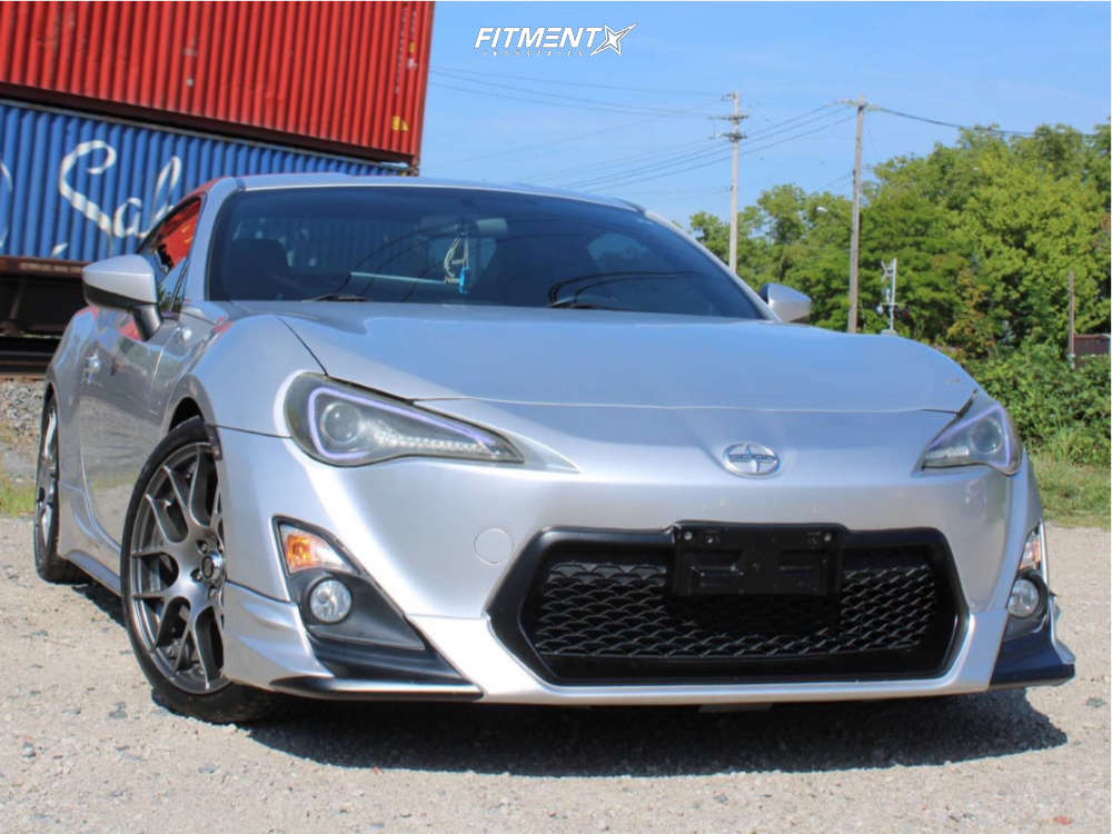 2013 Scion FR-S Base with 18x9.5 Enkei Raijin and Continental 245x35 on ...