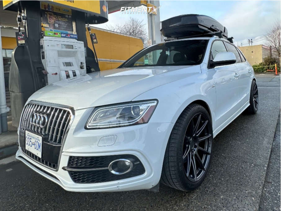 2014 Audi Q5 TDI Premium Plus with 21x10.5 Niche Essen and Michelin ...