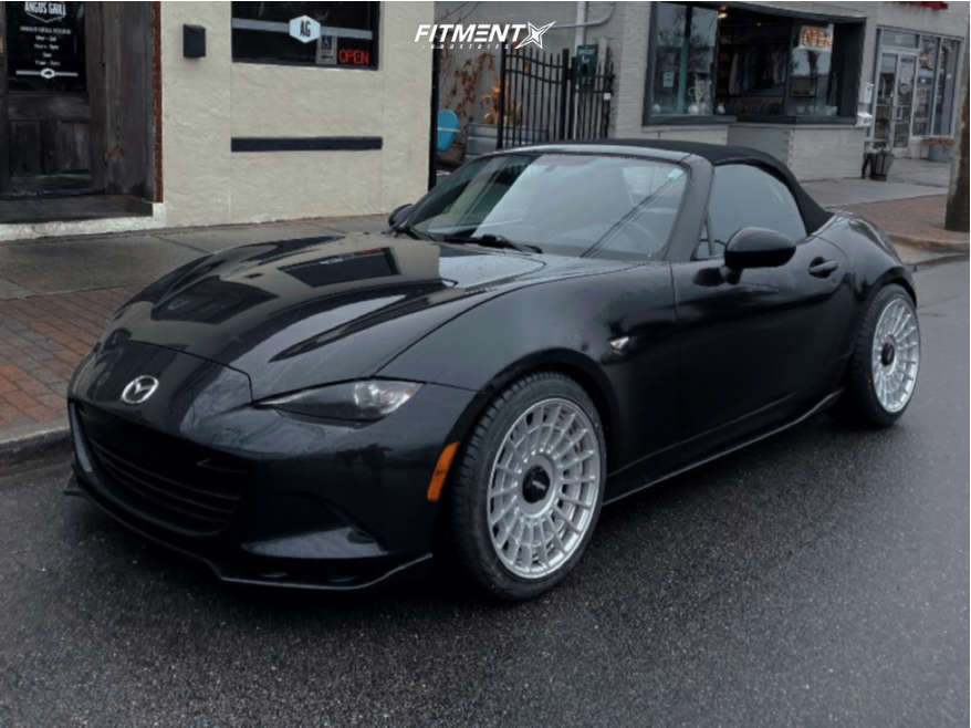 2016 Mazda MX-5 Miata Club with 17x9 Rotiform Las-r and Annex 215x40 on ...