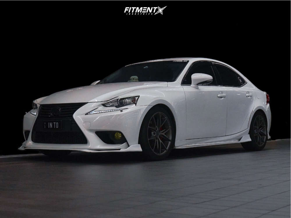 2014 Lexus IS250 Base with 18x8 Niche Misano and Continental 235x40 on ...