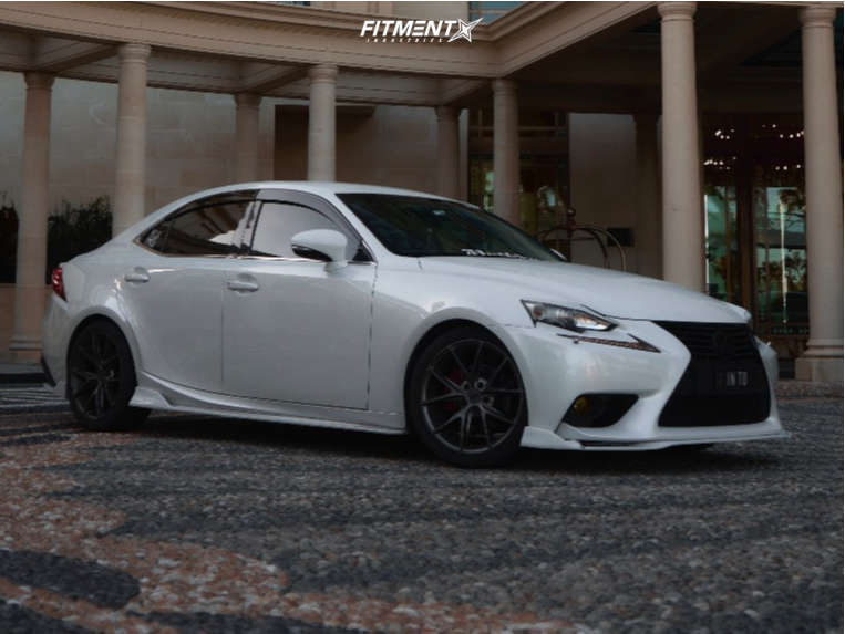 2014 Lexus IS250 Base with 18x8 Niche Misano and Continental 235x40 on ...