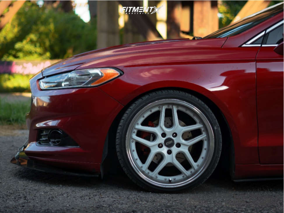 2013 Ford Fusion Titanium with 19x9.5 ESR Cs15 and Achilles 225x35 on ...