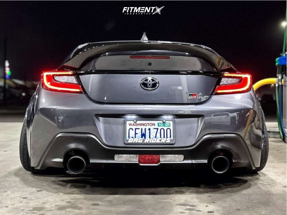 2023 Toyota GR86 Base with 18x9.5 Kansei Tandem and Continental 215x40 ...