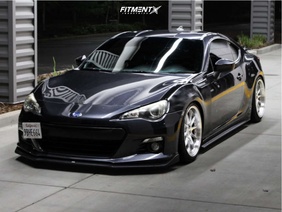 2013 Subaru BRZ Limited with 18x8.5 Aodhan Ds07 and Toyo Tires 225x40 on Coilovers | 2539402 ...