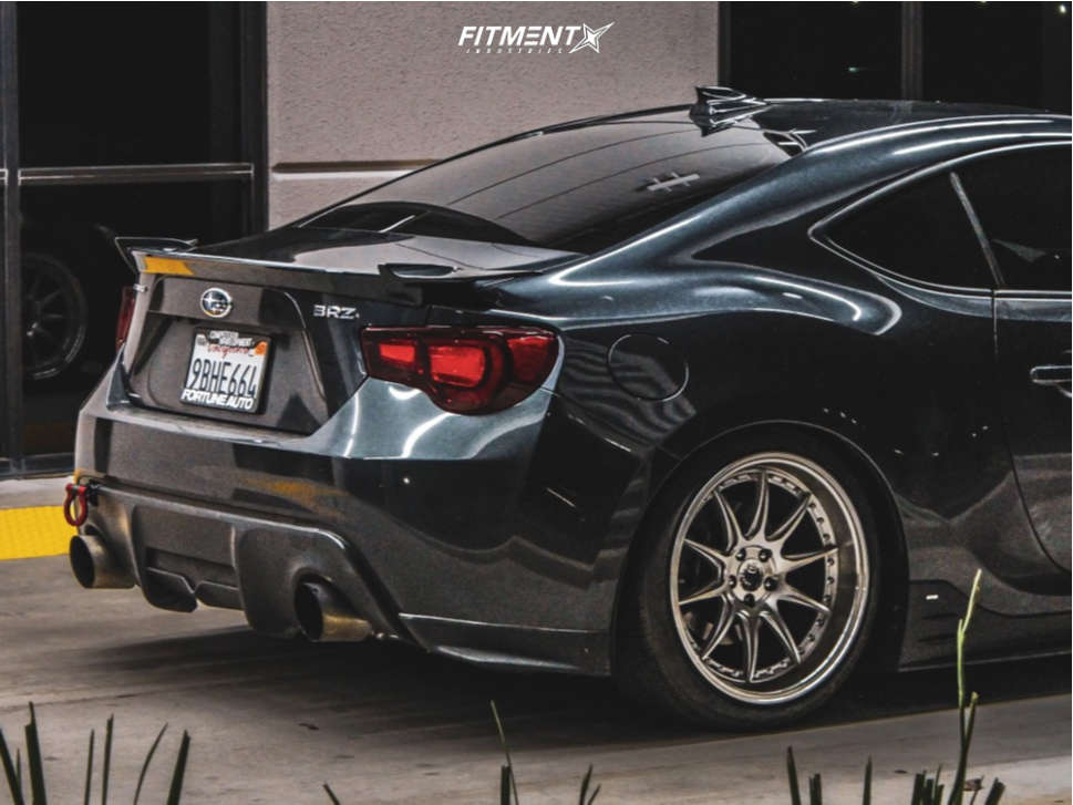 2013 Subaru BRZ Limited with 18x8.5 Aodhan Ds07 and Toyo Tires 225x40 on Coilovers | 2539402 ...