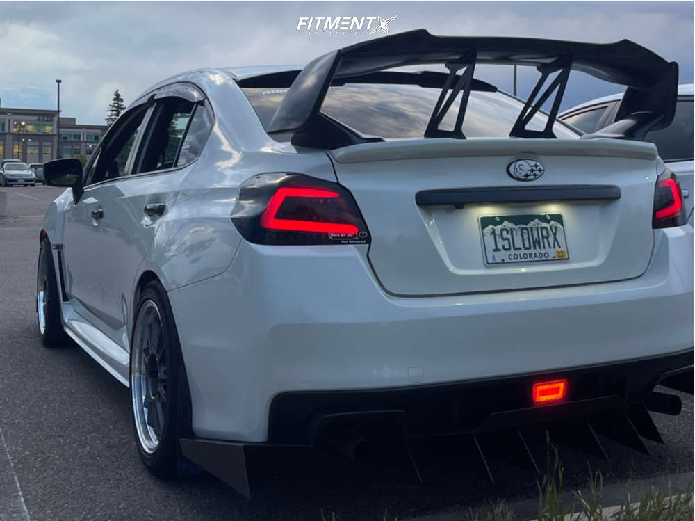 2018 Subaru WRX Base with 18x9.5 Konig Hypergram and Nitto 255x40 on ...