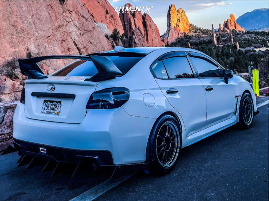 2018 Subaru WRX Base with 18x9.5 Konig Hypergram and Nitto 255x40 on ...
