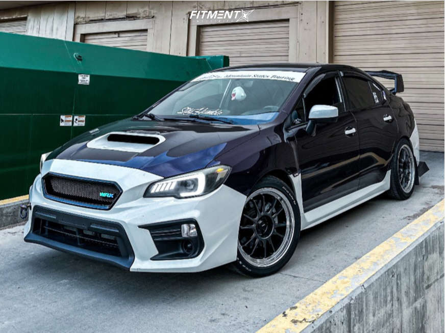 2018 Subaru WRX Base with 18x9.5 Konig Hypergram and Nitto 255x40 on ...