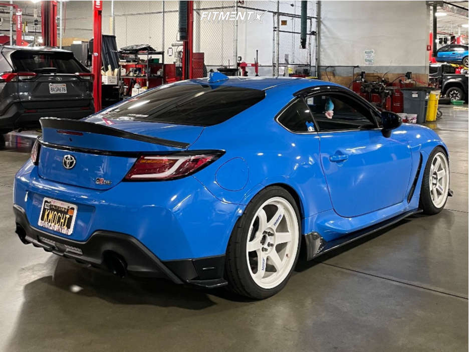 2022 Toyota GR86 Base with 18x9.5 Volk Te37sl and Yokohama 255x35 on Coilovers | 2541759 ...