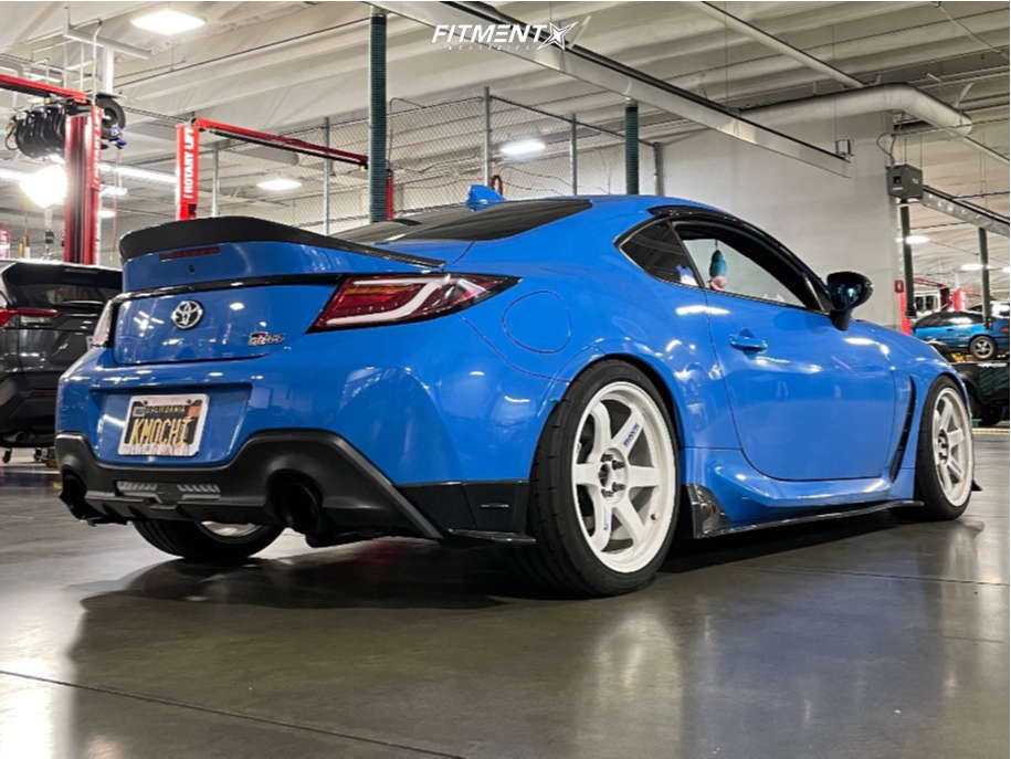 2022 Toyota GR86 Base with 18x9.5 Volk Te37sl and Yokohama 255x35 on Coilovers | 2541759 ...