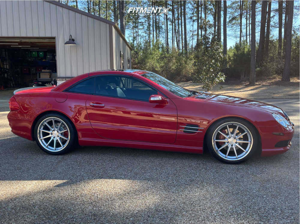 2006 Mercedes-Benz SL500 Base with 19x8.5 Ferrada Fr4 and General ...
