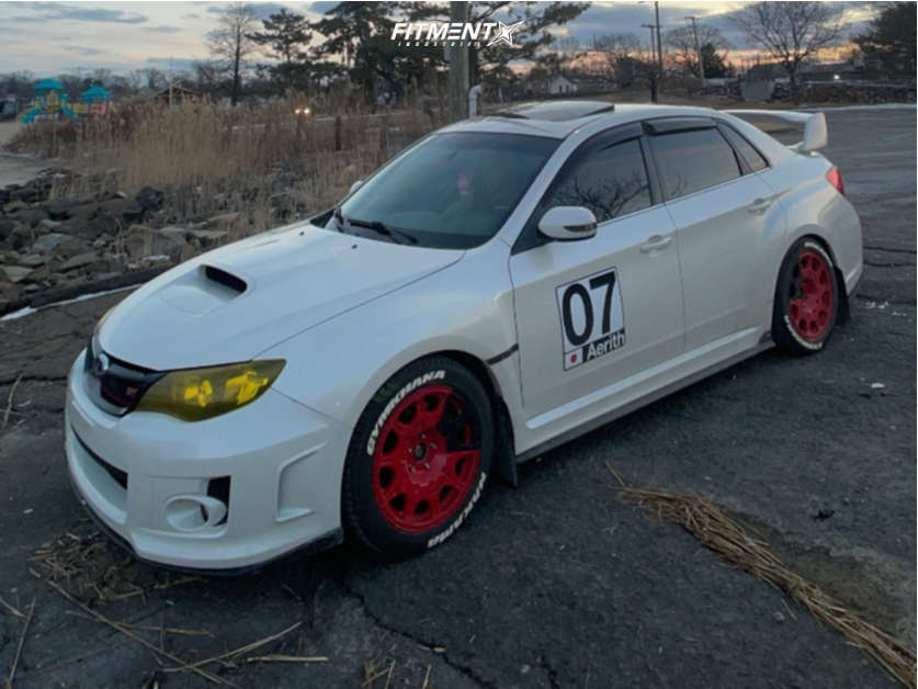 2013 Subaru Impreza WRX STI Limited with 17x8 Method Mr502 and Michelin ...