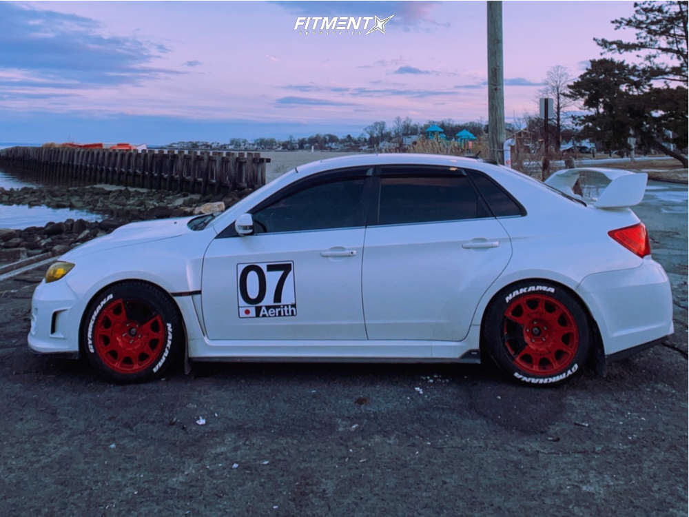 2013 Subaru Impreza WRX STI Limited with 17x8 Method Mr502 and Michelin ...