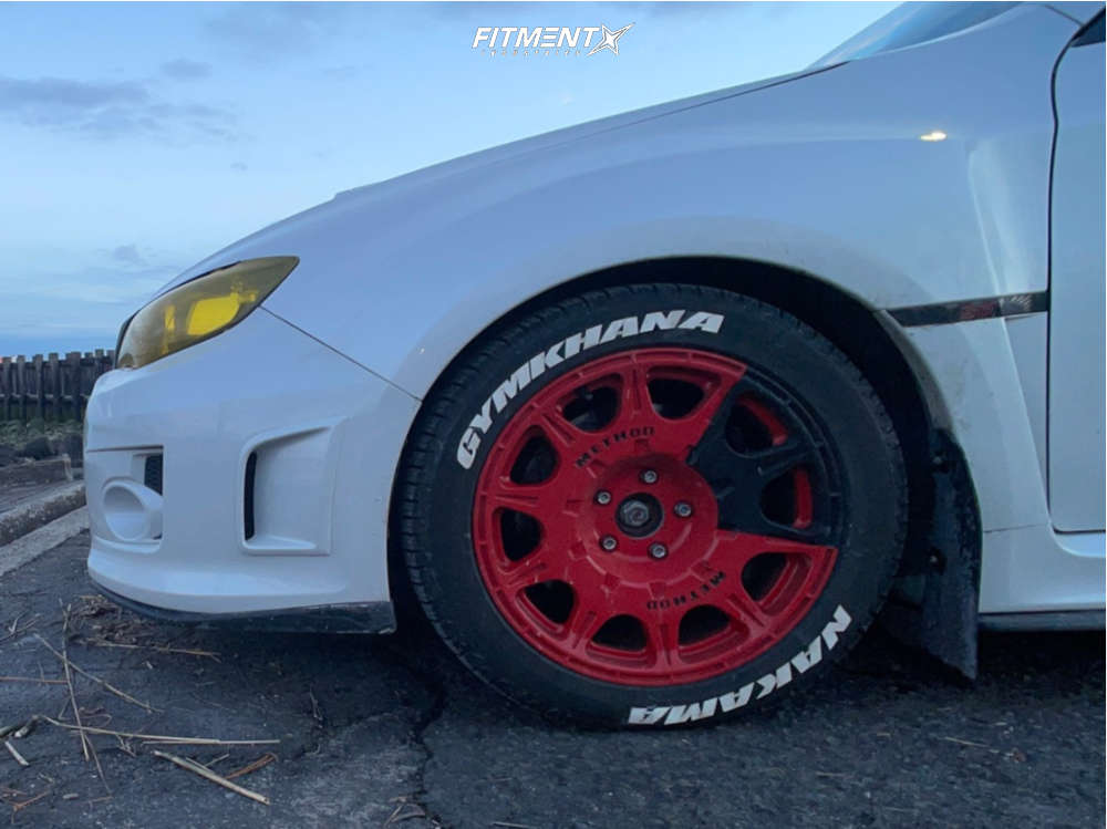 2013 Subaru Impreza WRX STI Limited with 17x8 Method Mr502 and Michelin ...