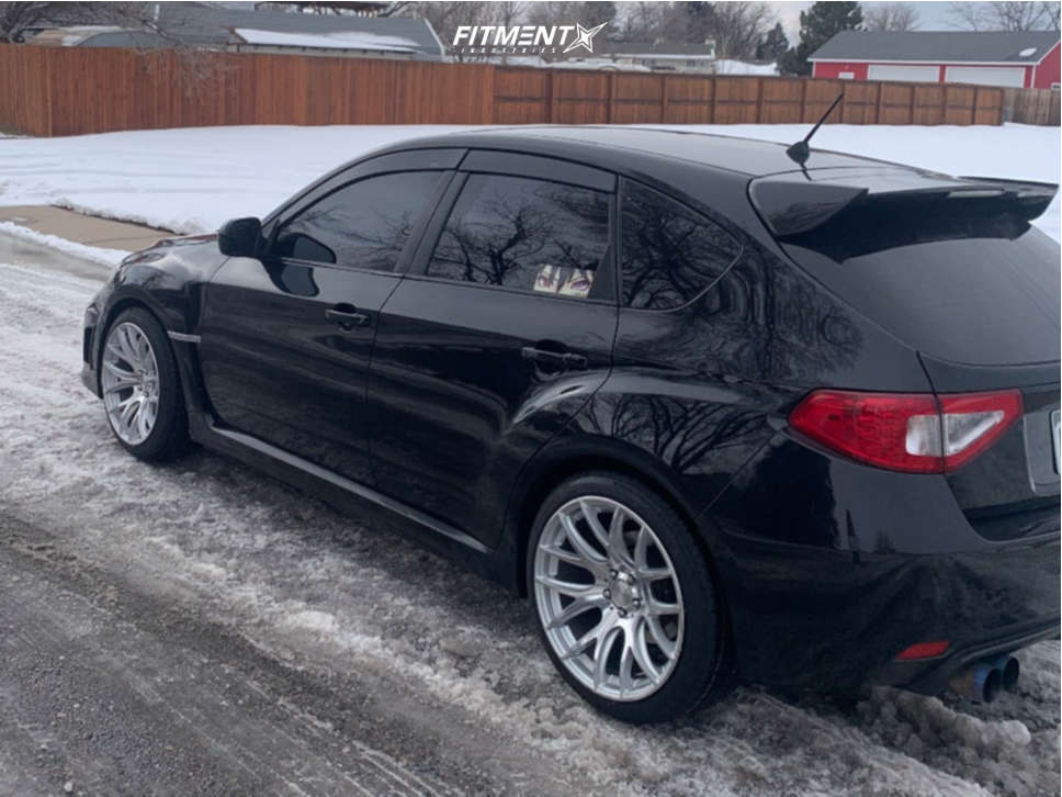 2013 Subaru WRX Base with 18x9.5 3SDM 0.01 and Centennial 235x40 on ...