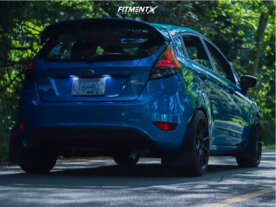 2012 Ford Fiesta SE with 17x7.5 XXR 527 and Nitto 215x40 on Lowering ...