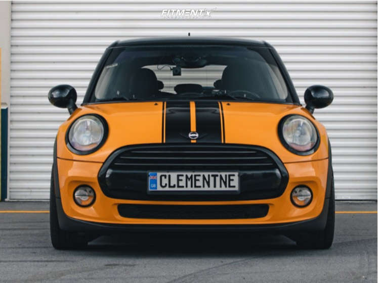 2017 Mini Cooper Base with 17x7.5 Fifteen52 Turbomac and Vercelli ...