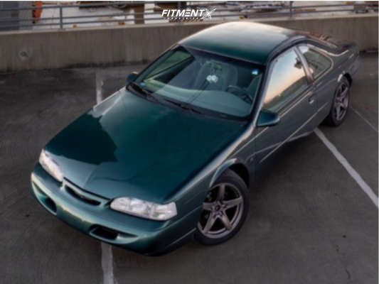 1995 Ford Thunderbird LX with 18x8.5 Option Lab R555 and Kumho 245x45 ...