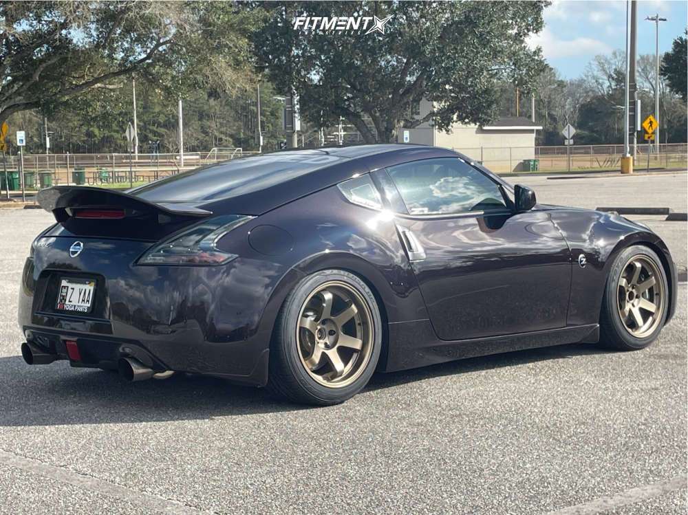2016 Nissan 370Z Base with 18x9.5 AVID1 Av6 and Toyo Tires 245x45 on ...