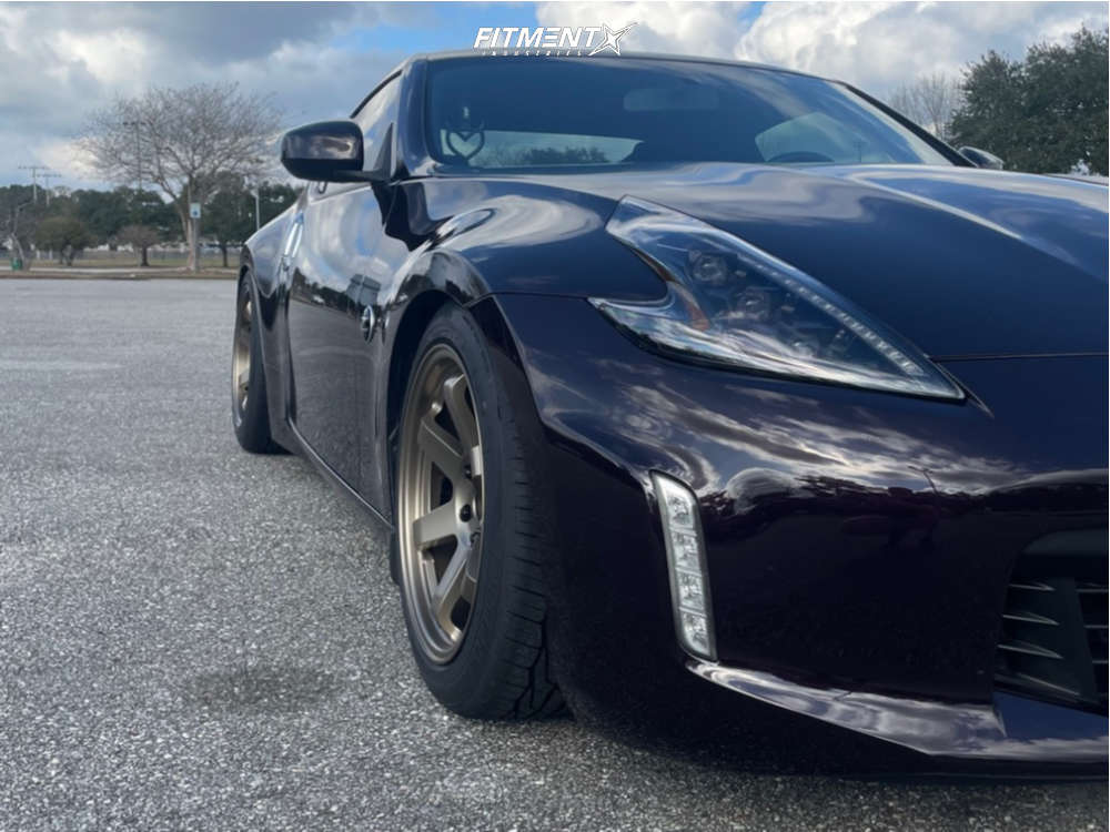 2016 Nissan 370Z Base with 18x9.5 AVID1 Av6 and Toyo Tires 245x45 on ...