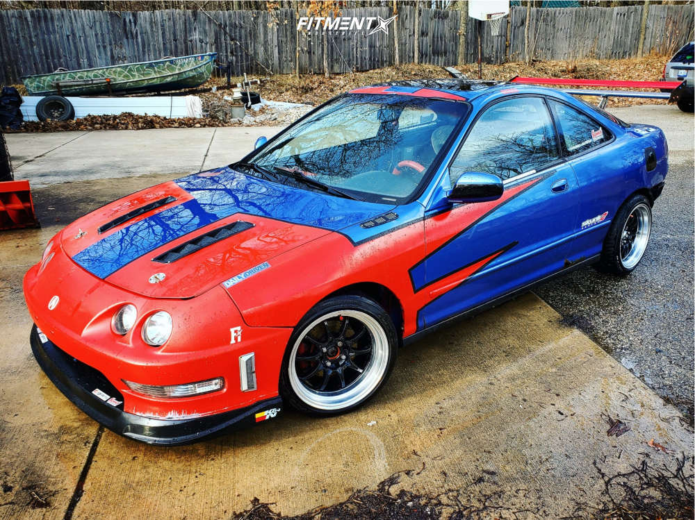 2000 Acura Integra LS with 16x8 MST Mt11 and Nitto 205x40 on Coilovers ...
