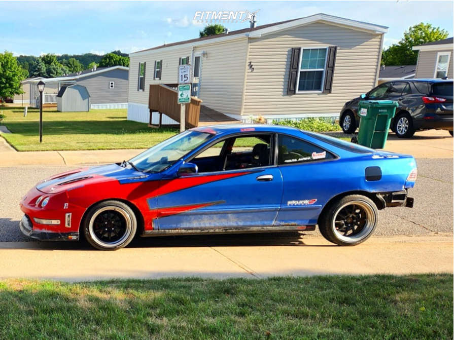 2000 Acura Integra LS with 16x8 MST Mt11 and Nitto 205x40 on Coilovers ...