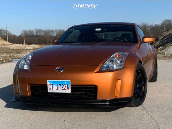 2003 Nissan 350Z Performance with 18x9.5 AVID1 AV6 and Vercelli 265x35 ...