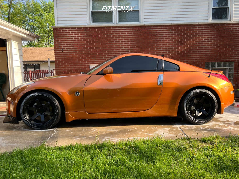2003 Nissan 350Z Performance with 18x9.5 AVID1 AV6 and Vercelli 265x35 ...