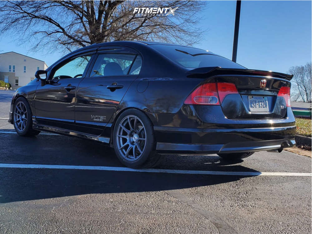 2007 Honda Civic Si with 17x9 SSR Gtx01 and Toyo Tires 255x40 on ...