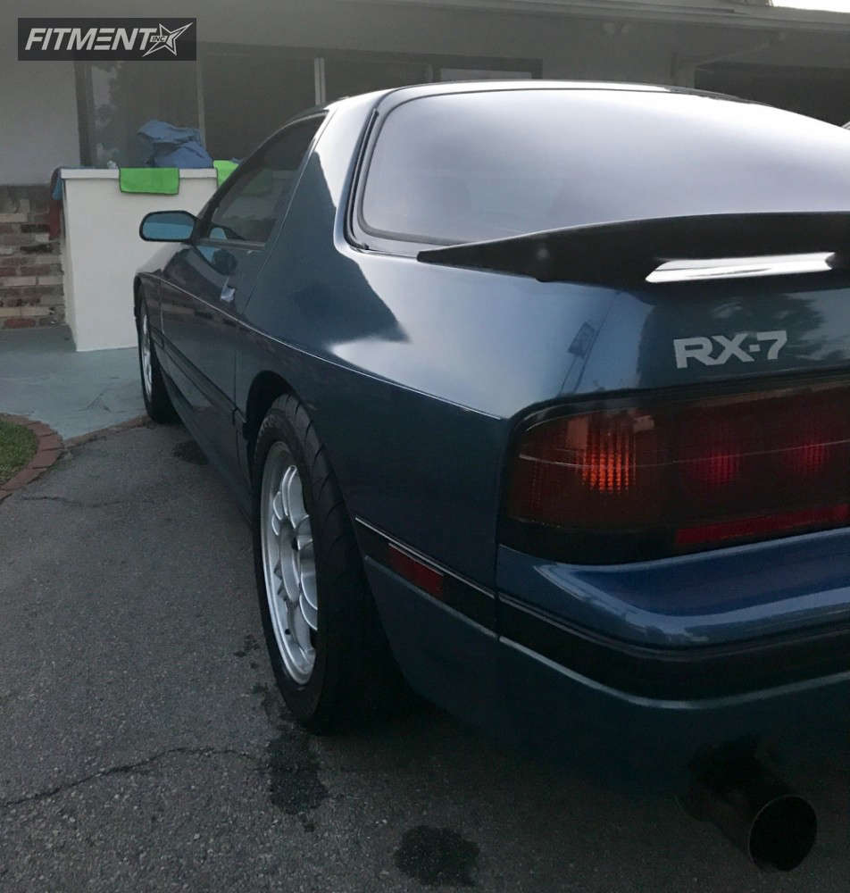 1987 Mazda RX-7 GXL with 16x7 Enkei RPF1 and Continental 205x55 on ...