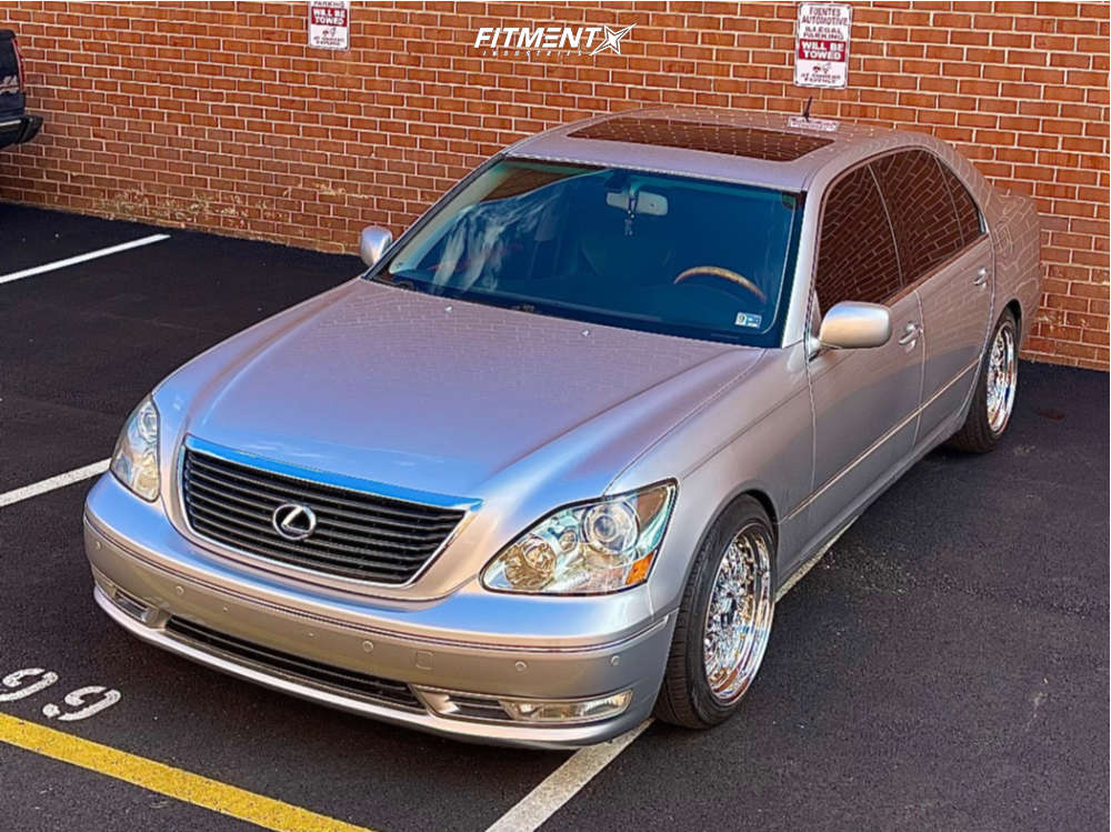 2006 Lexus LS430 Base with 18x9.5 ESM 002r and Hankook 225x45 on ...