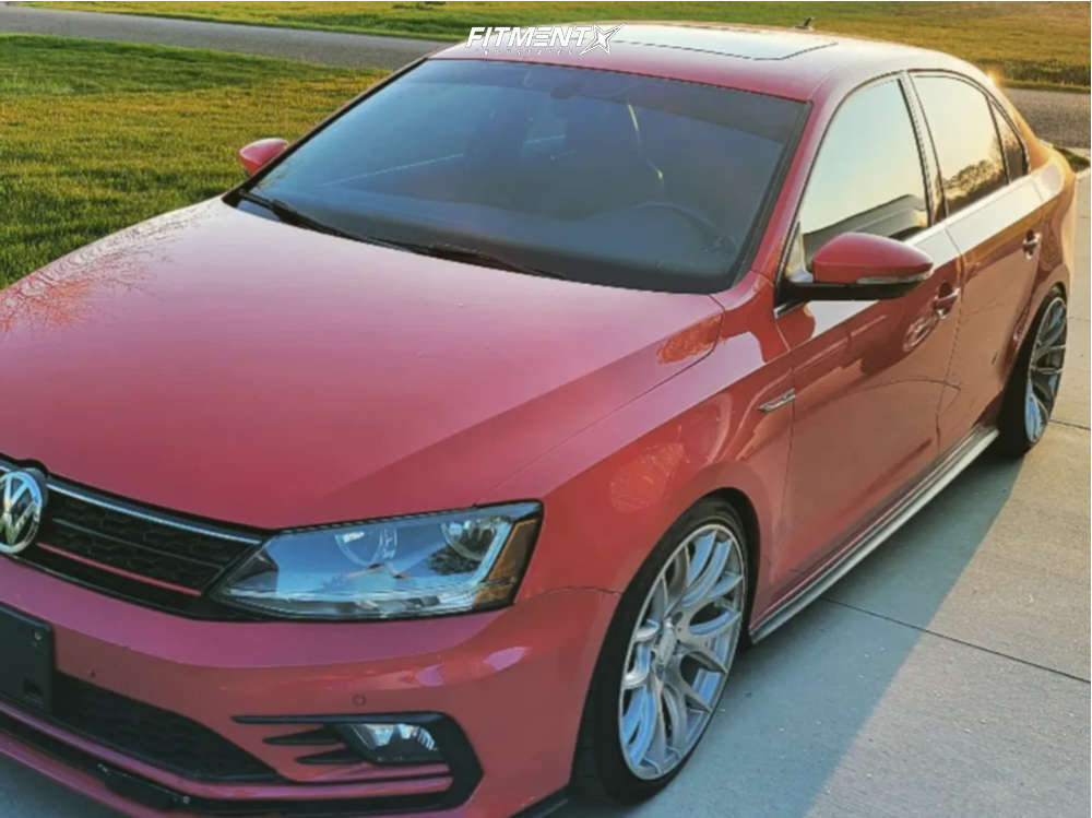2017 Volkswagen Jetta GLI with 18x8.5 3SDM 0.01 and Goodyear 225x40 on ...