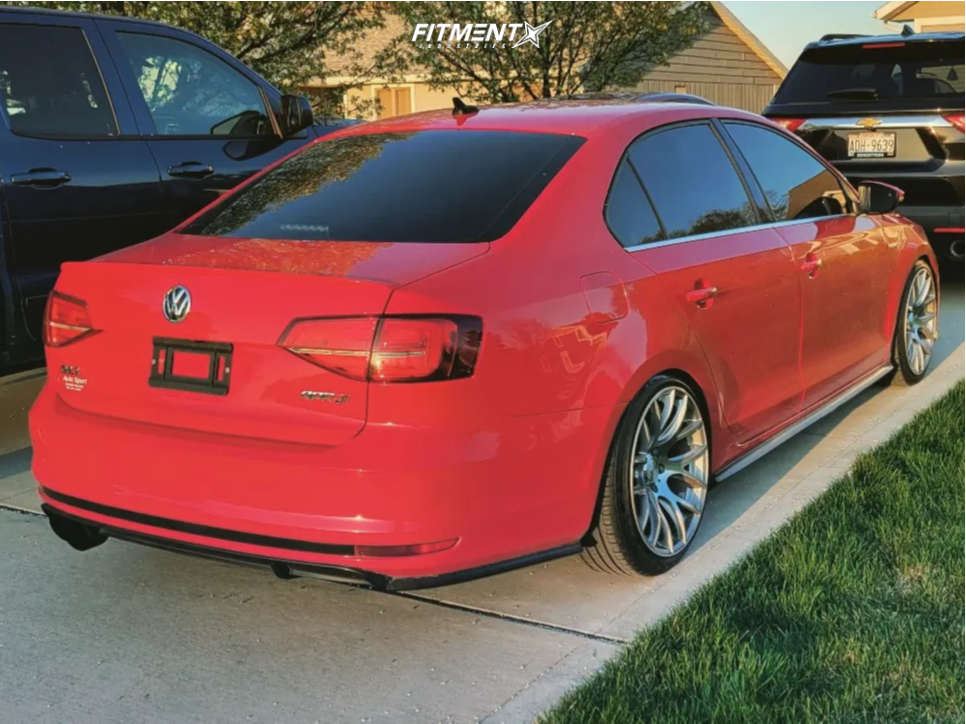 2017 Volkswagen Jetta GLI with 18x8.5 3SDM 0.01 and Goodyear 225x40 on ...