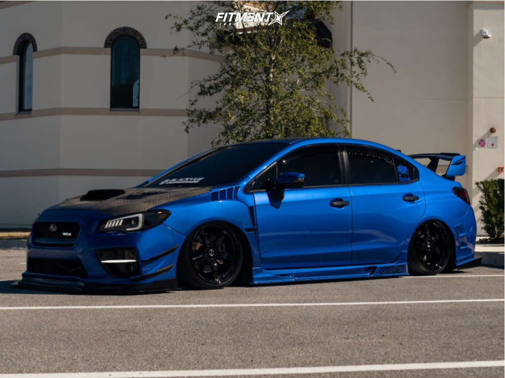 2017 Subaru WRX Base with 18x9.5 Gram Lights 57cr and Atlas 225x35 on ...