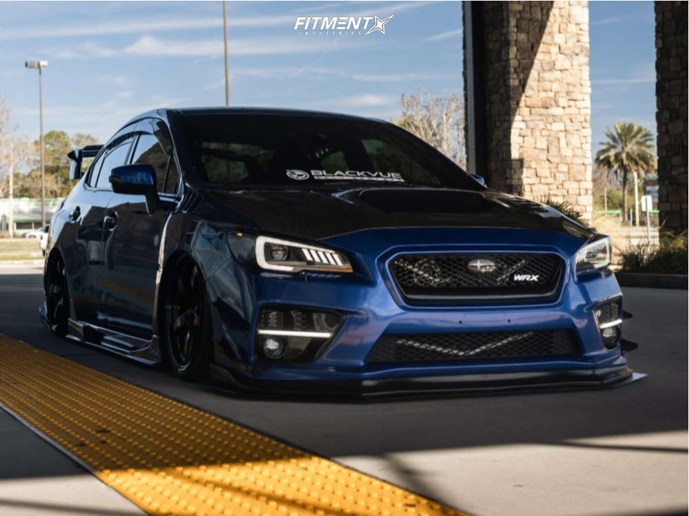 2017 Subaru WRX Base with 18x9.5 Gram Lights 57cr and Atlas 225x35 on ...
