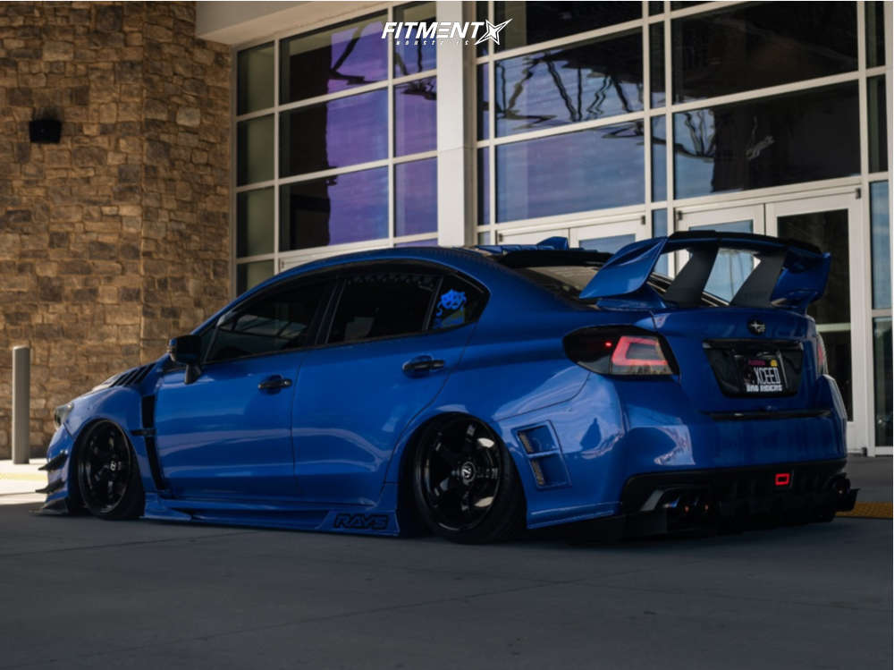 2017 Subaru WRX Base with 18x9.5 Gram Lights 57cr and Atlas 225x35 on ...