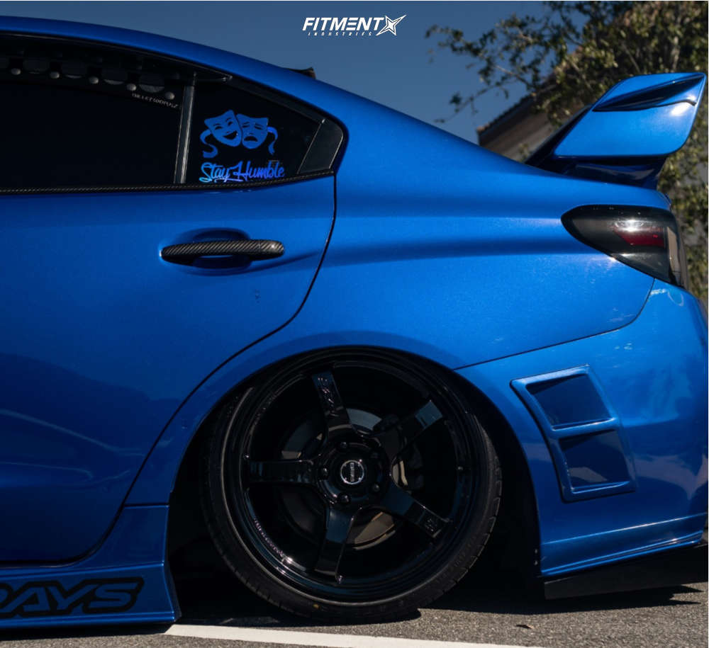 2017 Subaru WRX Base with 18x9.5 Gram Lights 57cr and Atlas 225x35 on ...