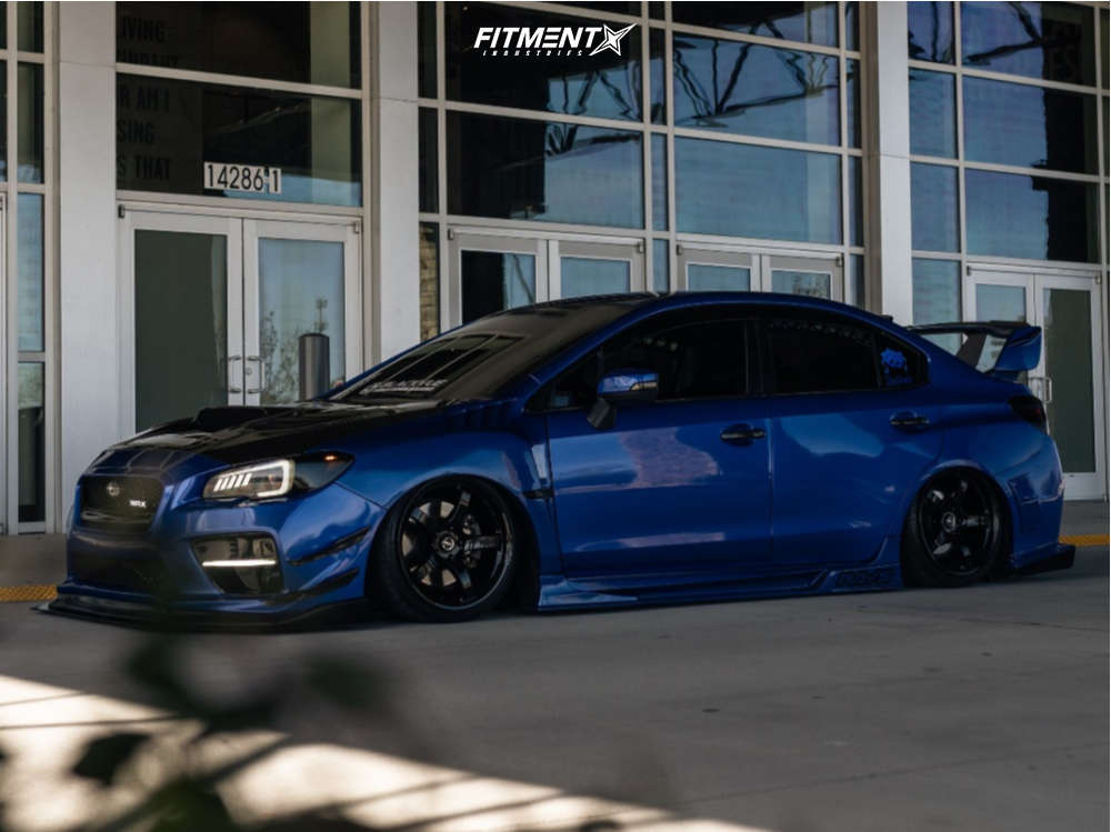 2017 Subaru WRX Base with 18x9.5 Gram Lights 57cr and Atlas 225x35 on ...