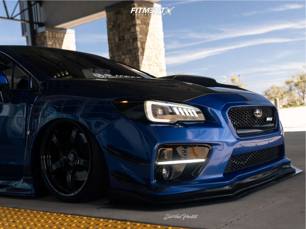 2017 Subaru WRX Base with 18x9.5 Gram Lights 57cr and Atlas 225x35 on ...