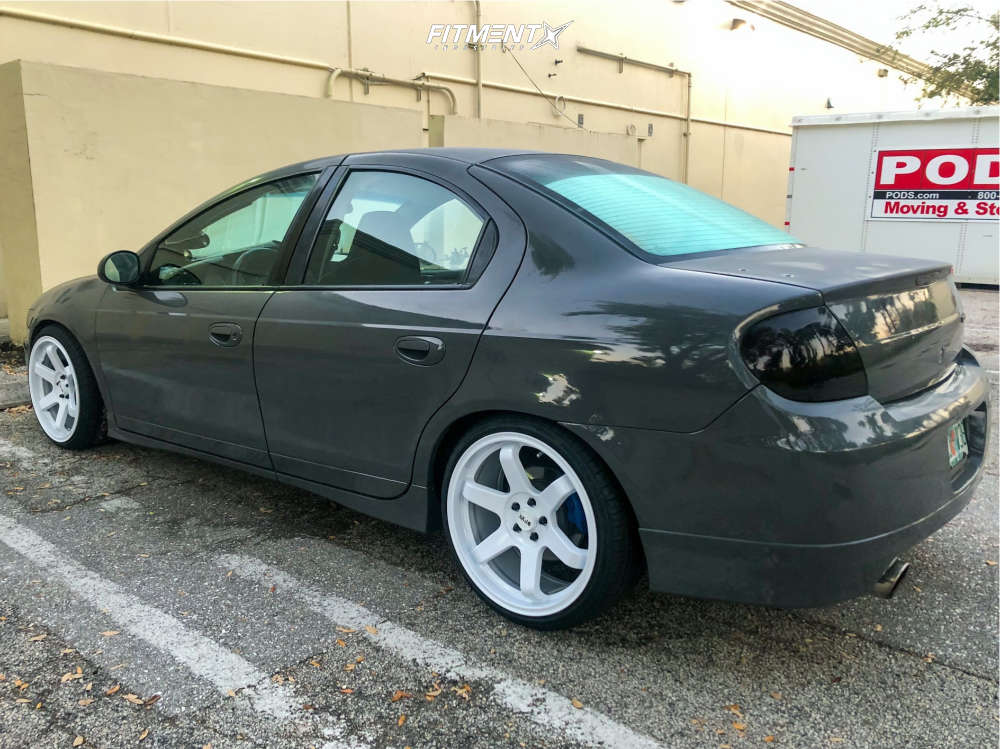 2004 Dodge Neon SRT-4 with 18x8.5 F1R F106 and Vercelli 215x35 on Stock ...