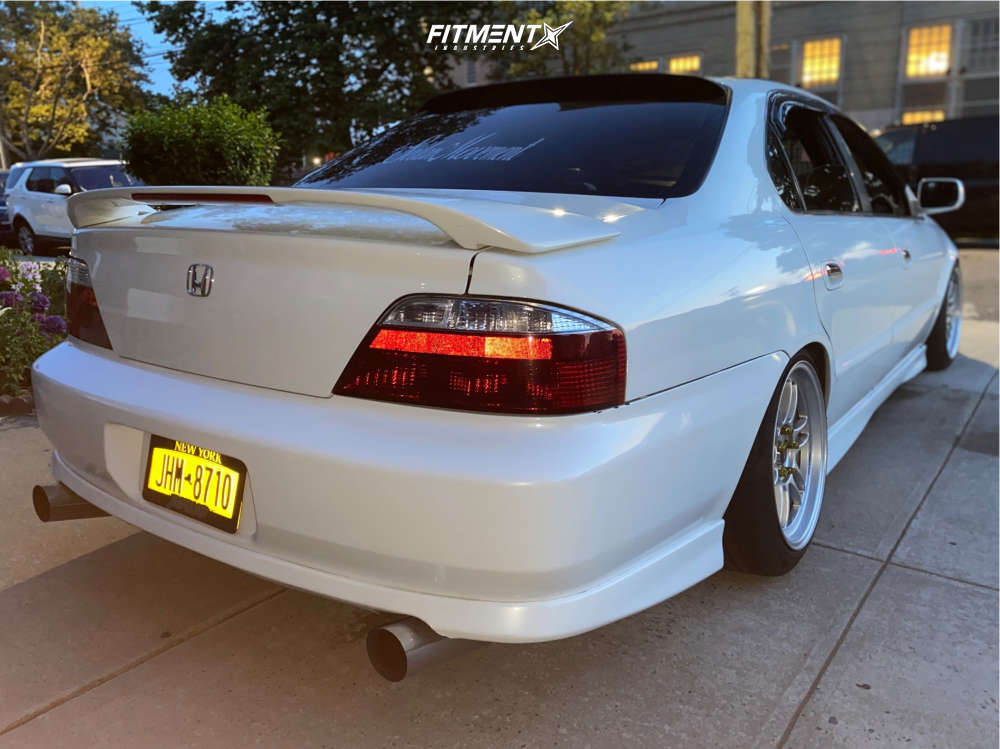 2002 Acura TL Type-S with 17x9 Enkei Rpf1 and Ironman 215x40 on ...