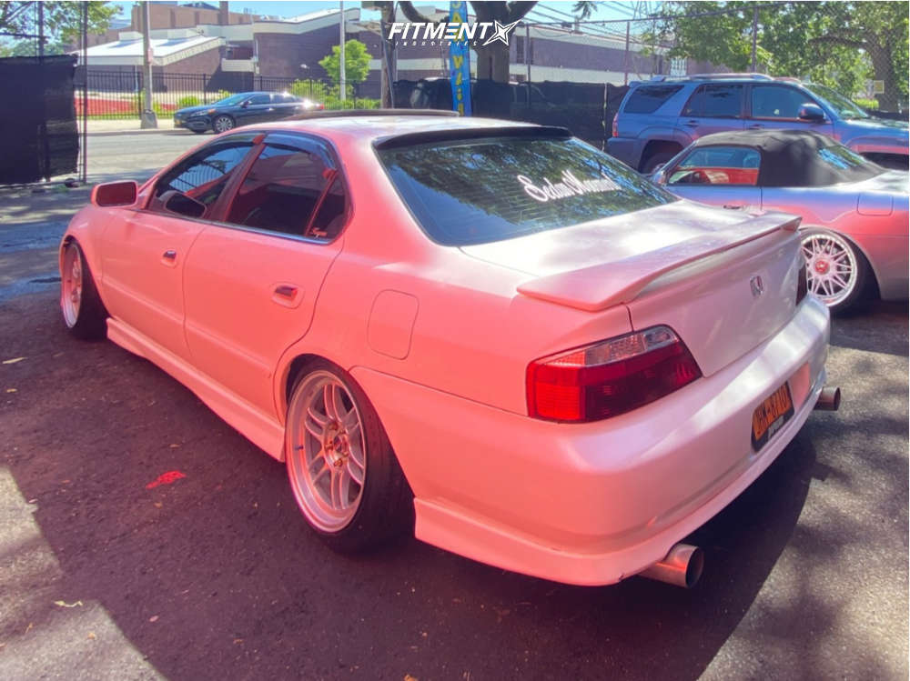 2002 Acura TL Type-S with 17x9 Enkei Rpf1 and Ironman 215x40 on ...