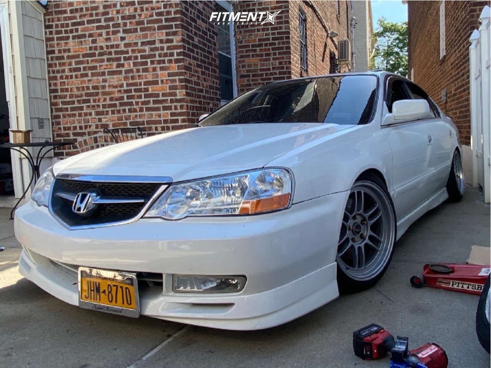 2002 Acura TL Type-S with 17x9 Enkei Rpf1 and Ironman 215x40 on Coilovers | 2553006 | Fitment ...