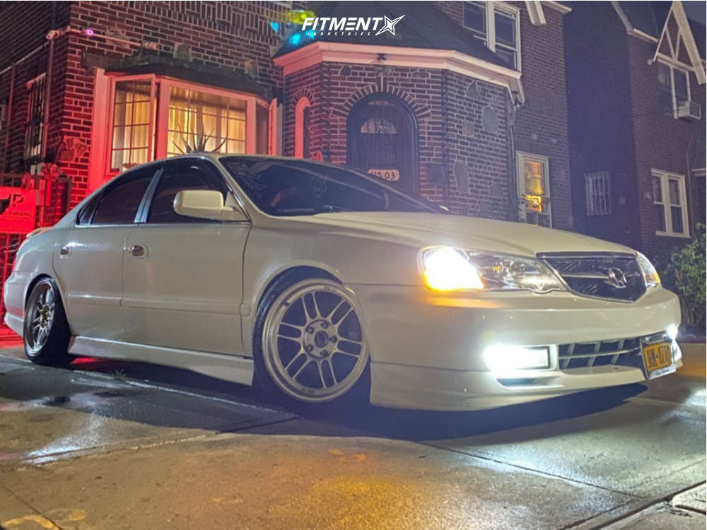 2002 Acura TL Type-S with 17x9 Enkei Rpf1 and Ironman 215x40 on Coilovers | 2553006 | Fitment ...