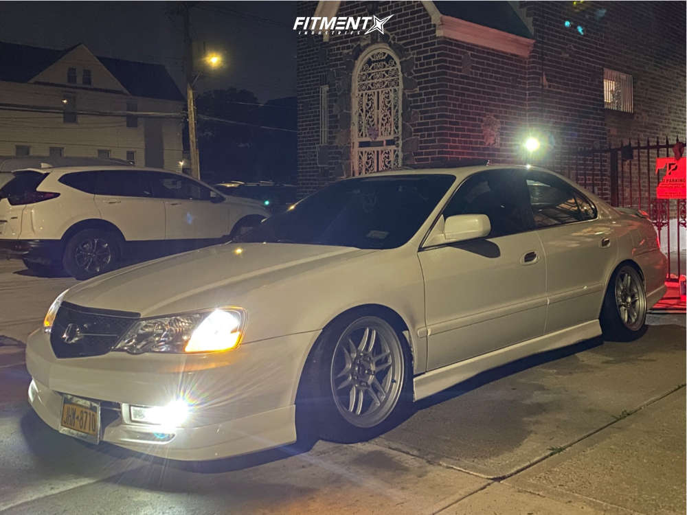 2002 Acura TL Type-S with 17x9 Enkei Rpf1 and Ironman 215x40 on ...