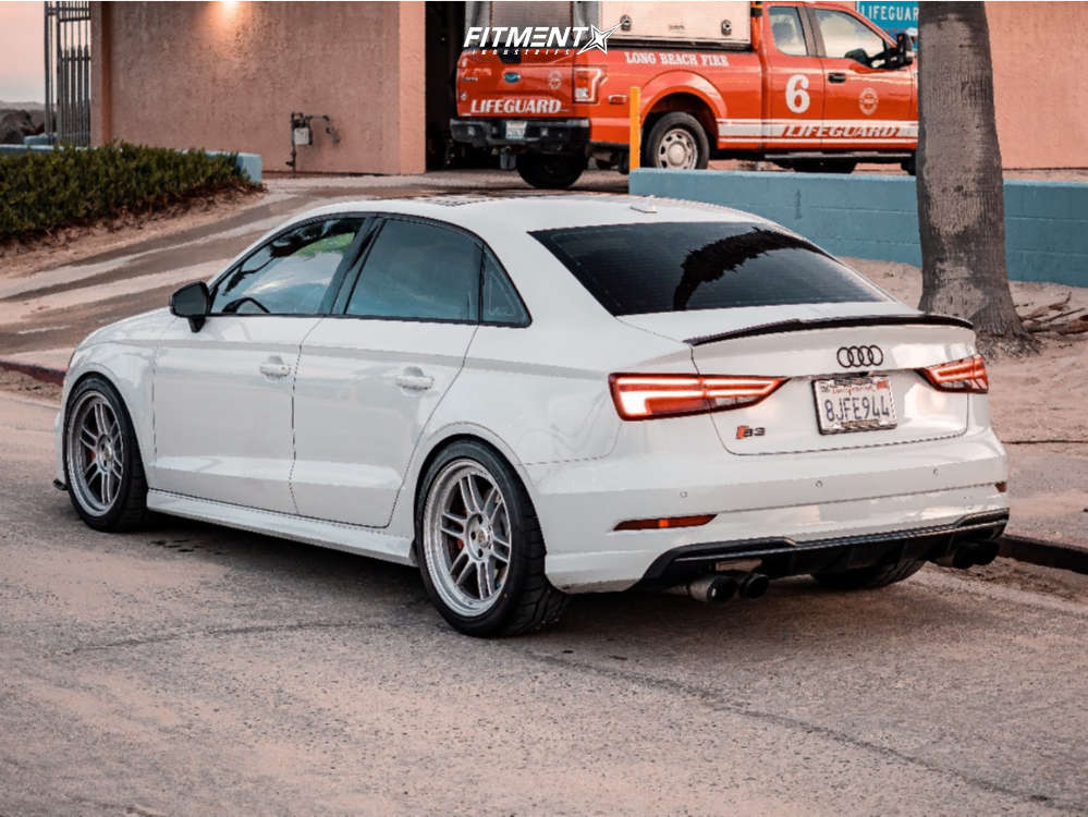 2018 Audi S3 Premium Plus with 18x9 Enkei Rpf1 and Falken 245x40 on ...