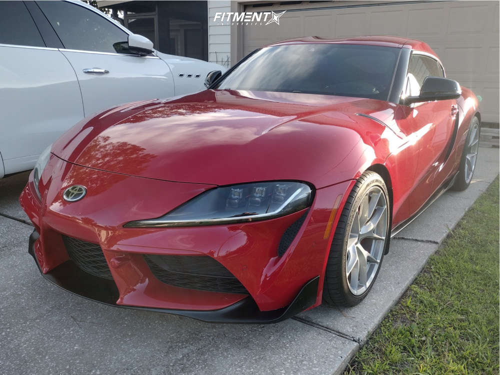 2020 Toyota GR Supra Premium with 19x9.5 ESR Rf2 and Falken 265x35 on ...