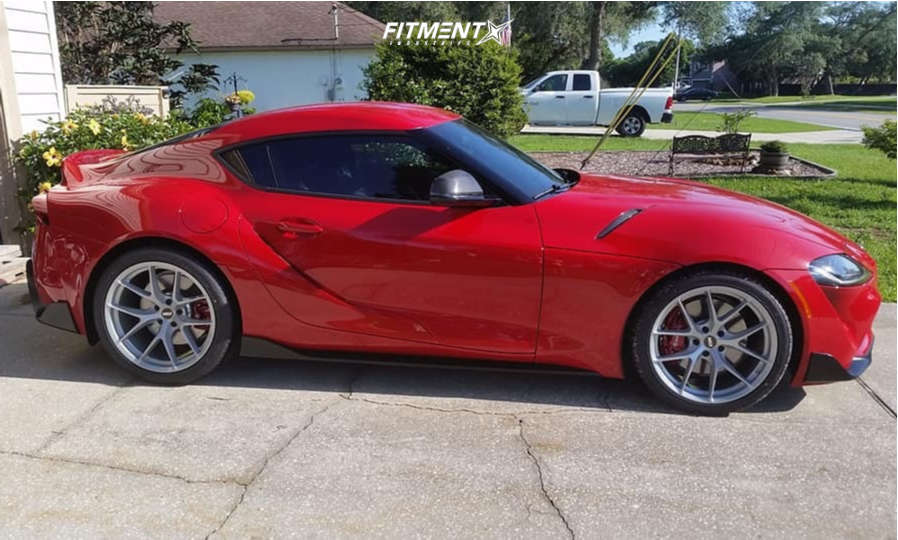 2020 Toyota GR Supra Premium with 19x9.5 ESR Rf2 and Falken 265x35 on ...