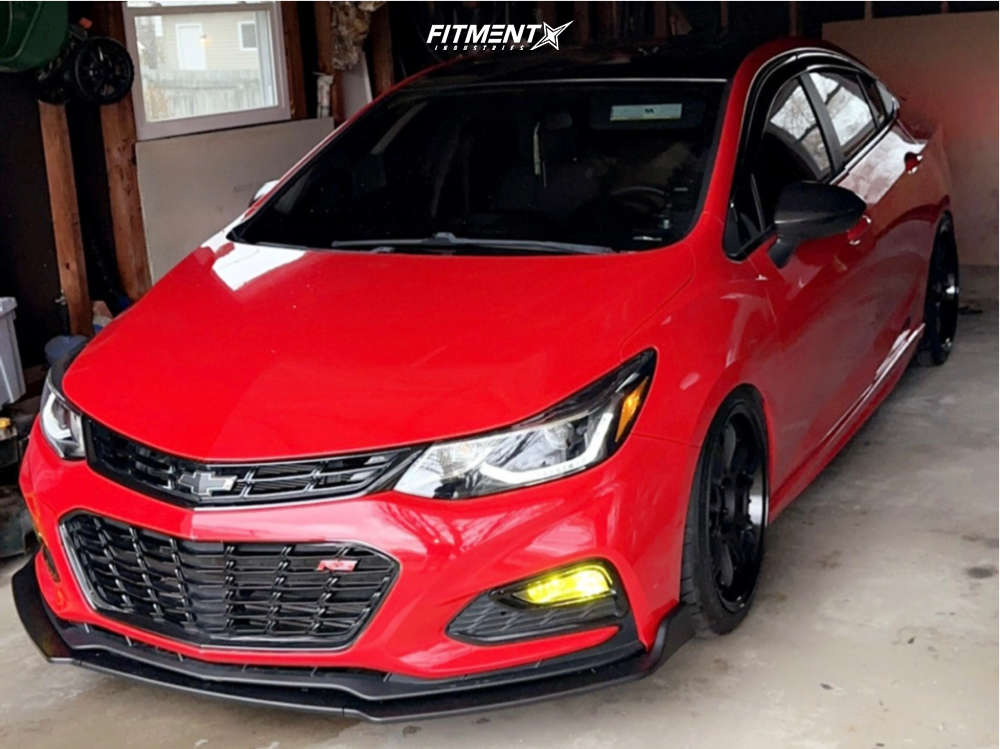 2018 Chevrolet Cruze LT with 18x8.5 ESR Cs12 and Nitto 225x40 on ...