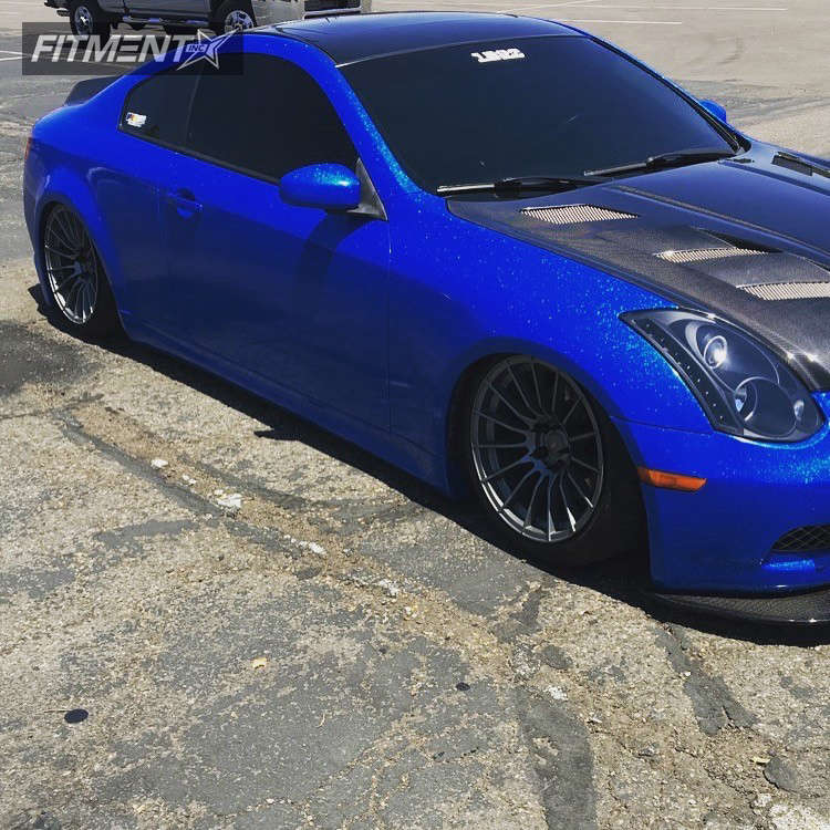 2007 INFINITI G35 Journey with 18x9.5 Ambit Re02 and Michelin 245x40 on ...